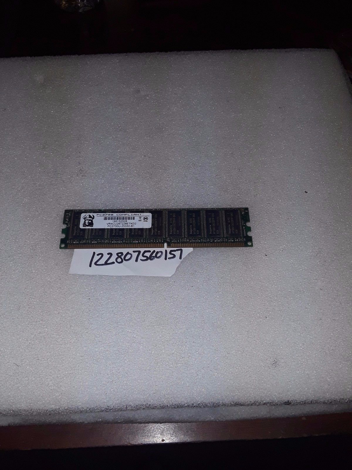 Viking 1gb DDR Pc2700 2700 333 333mhz 184-pin Memory RAM ECC for sale ...