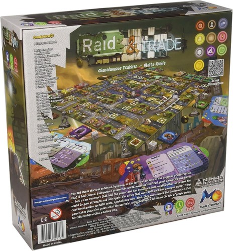 Raid and Trade board. New Factory Sealed! By Mage Company | eBay