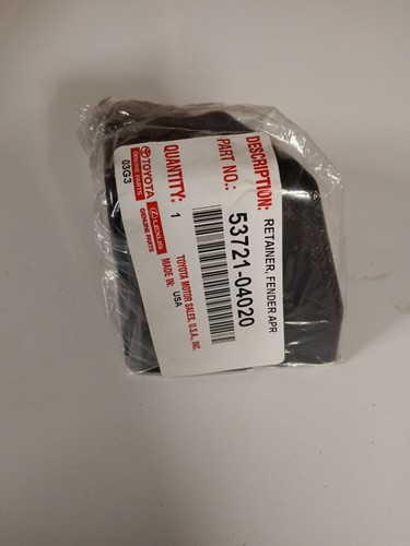 Toyota OEM 5372104020, Radiator Support Side Panel Bracket Toyota OEM ...