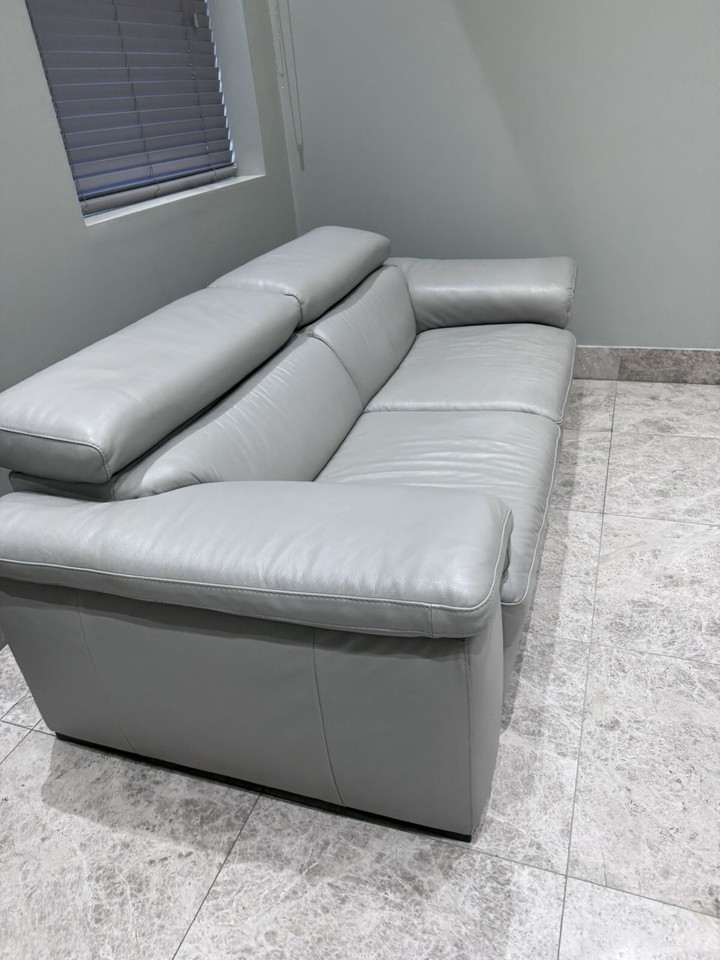 Natuzzi Full leather 3 Seater sofa Harvey’s Collection 223 Wide 100 ...