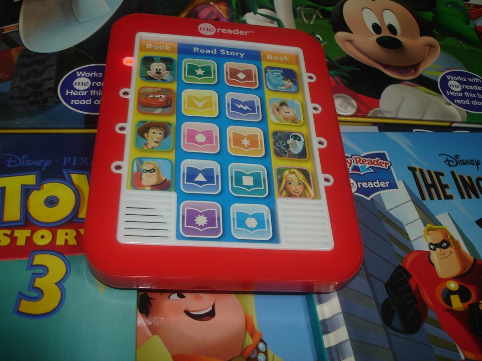 8 Story Reader Me Reader Disney Pixar Books with me reader WORKS NICE ...