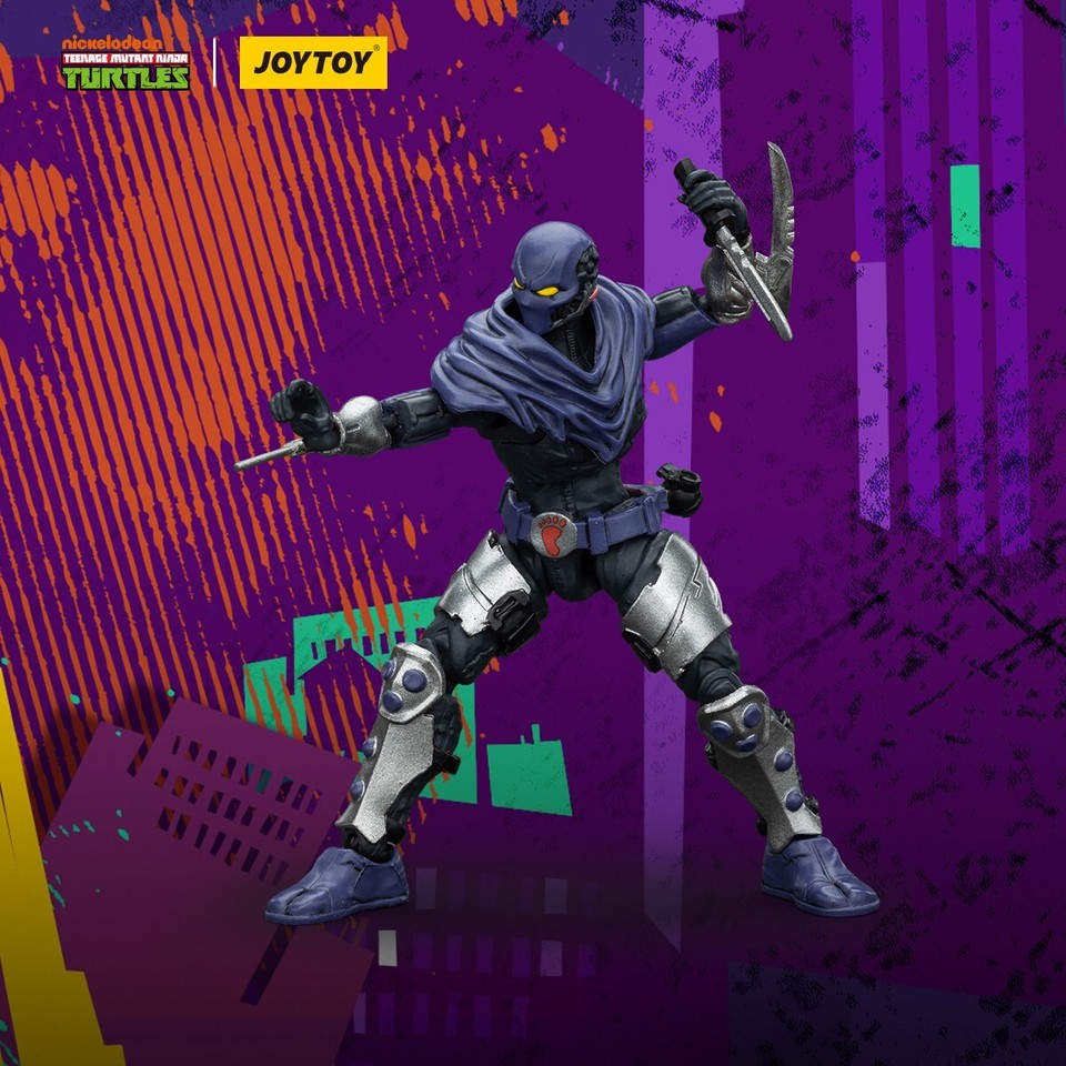 JOYTOY TMNT TMNT-Shredder Foot Clan 3PCS Anime Military Model | eBay