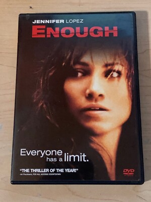ENOUGH Jennifer Lopez DVD 43396083615| eBay