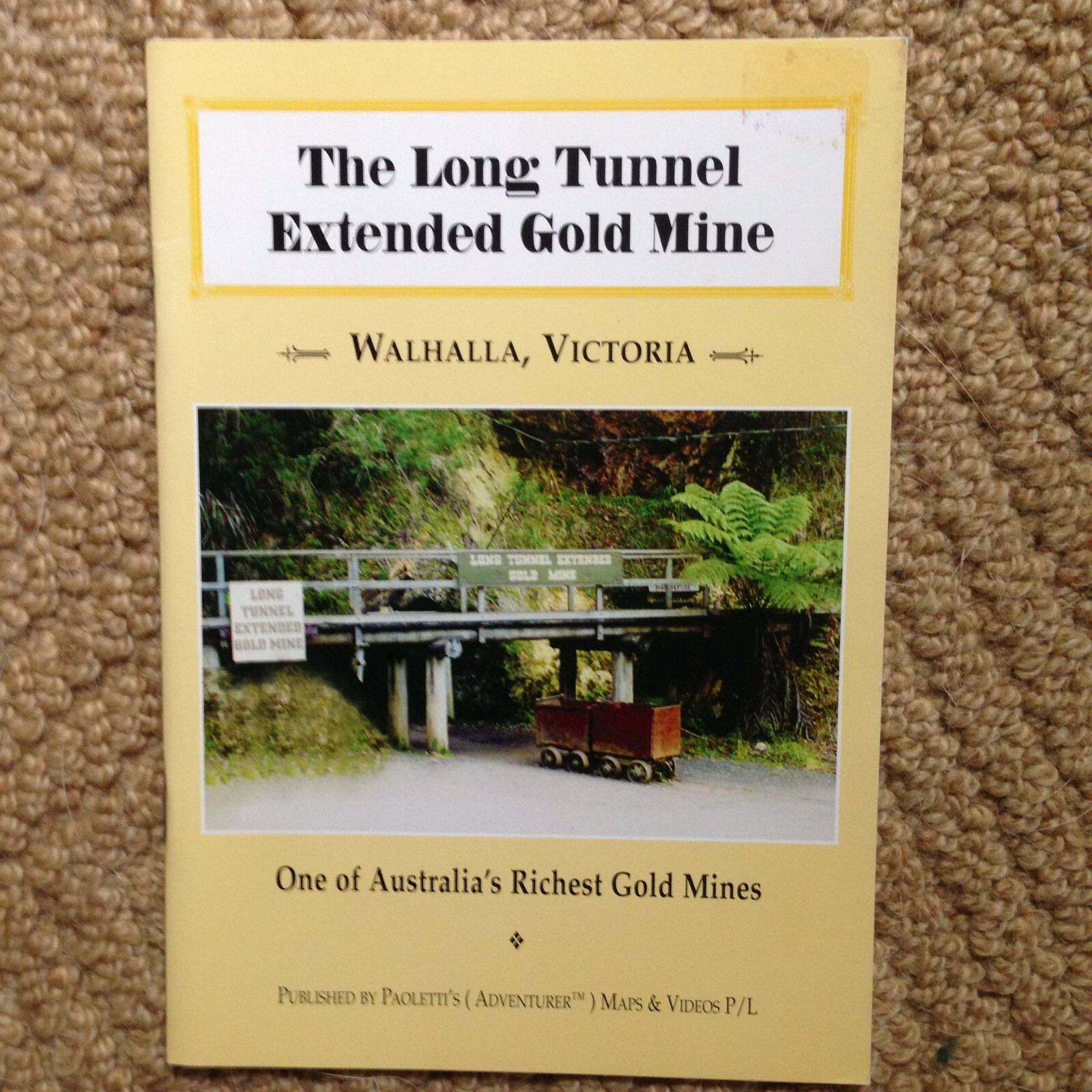 The Long Tunnel Extended Gold Mine, Walhalla Victoria by RUDI PAOLETTI ...