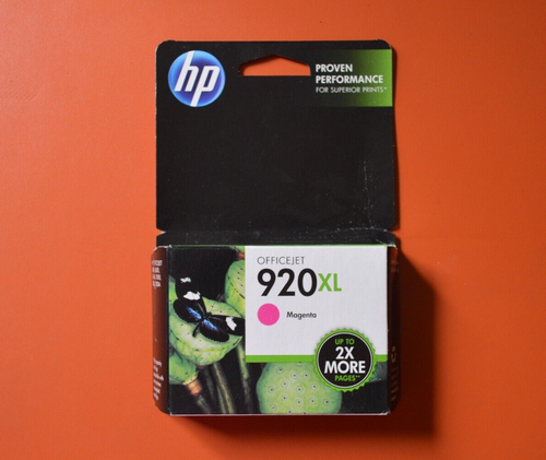 Genuine HP 920XL Magenta 6000,6500A,7000,7500A CD973AN Ink Cartridge ...