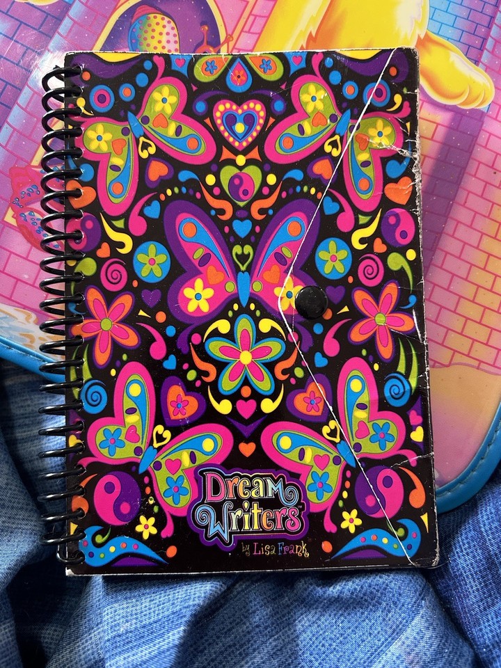 Vintage Lisa Frank, Y2K Nostalgia, 90s Aesthetic Lot Padded Binder ...