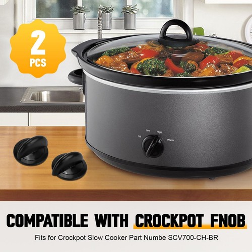 Control Knob With Crockpot Slow Cooker SCV700-CH-BR Parts Slow Cooker ...