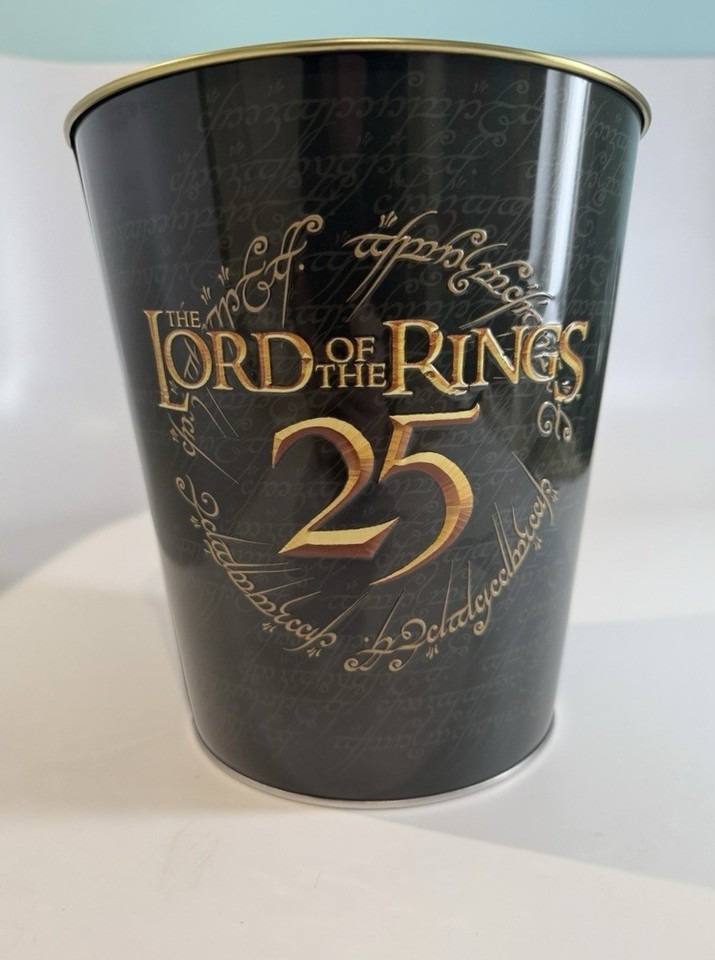 Lord Of The Rings 25th Anniversary AMC Regal Popcorn Buckets, Cup ...