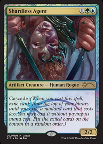 1x Shardless Agent - Foil DCI Judge Promo Near Mint MTG Magic - Kid Icarus - | eBay