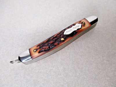 Vintage Schrade USA 707UH Uncle Henry Gambler Pen Knife and Scissors ...