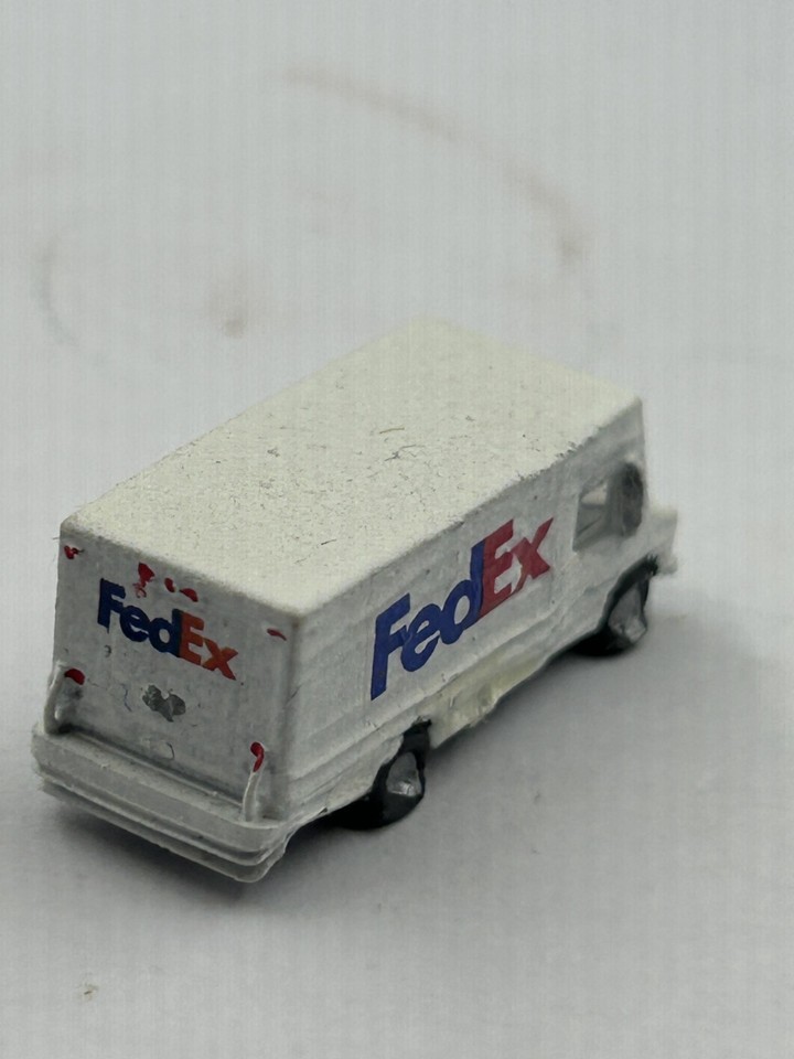 Z Scale FedEx Package Car 3d Printed - Custom Paint and Lettering | eBay