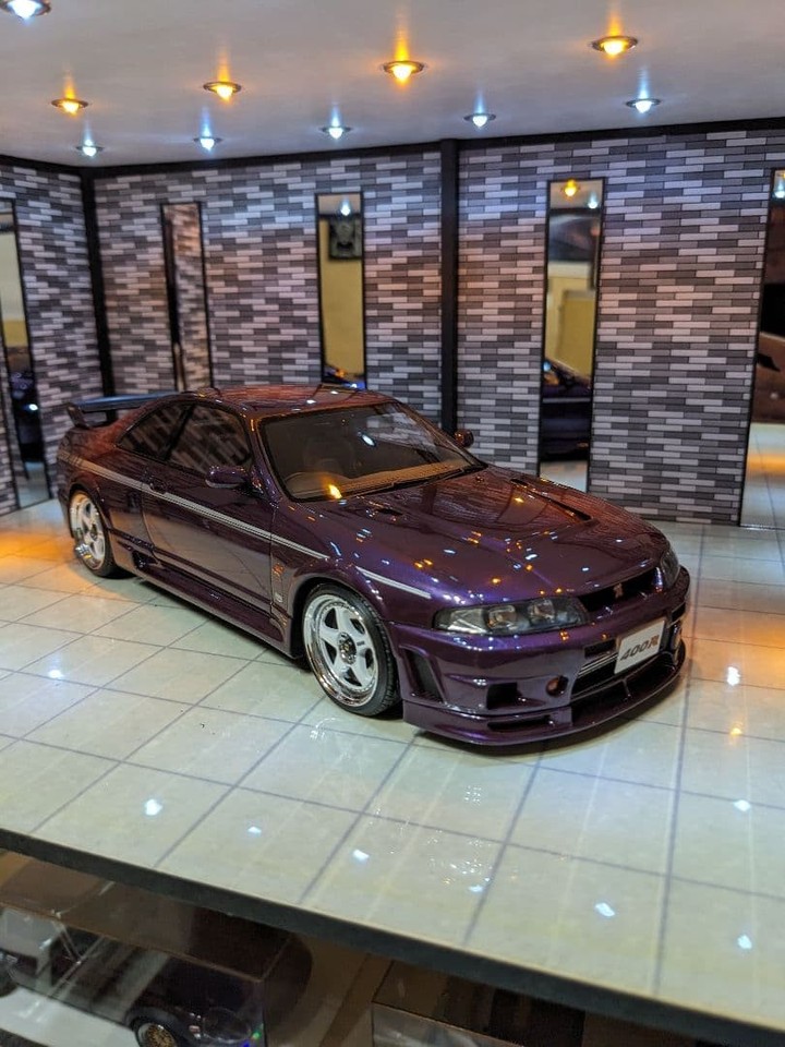 Ignition Model 1/18 Nismo R33 GT-R 400R Midnight Purple Diecast Car ...