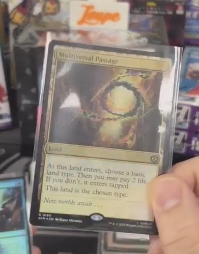 x1 Multiversal Passage - Foil R MTG Marvel's Spider-Man M/NM, English ...