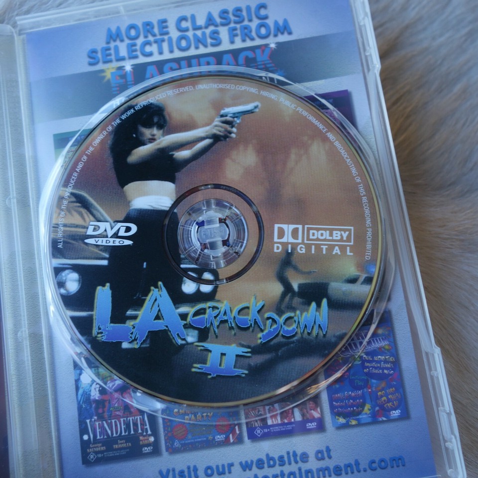 LA CRACKDOWN II 80s Gang Movie Gangster Film R Rated Movie R18 Film ...