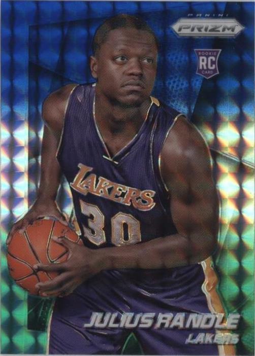 2014-15 Panini Prizm - Julius Randle #257 Blue & Green Mosaic Prizm (RC ...