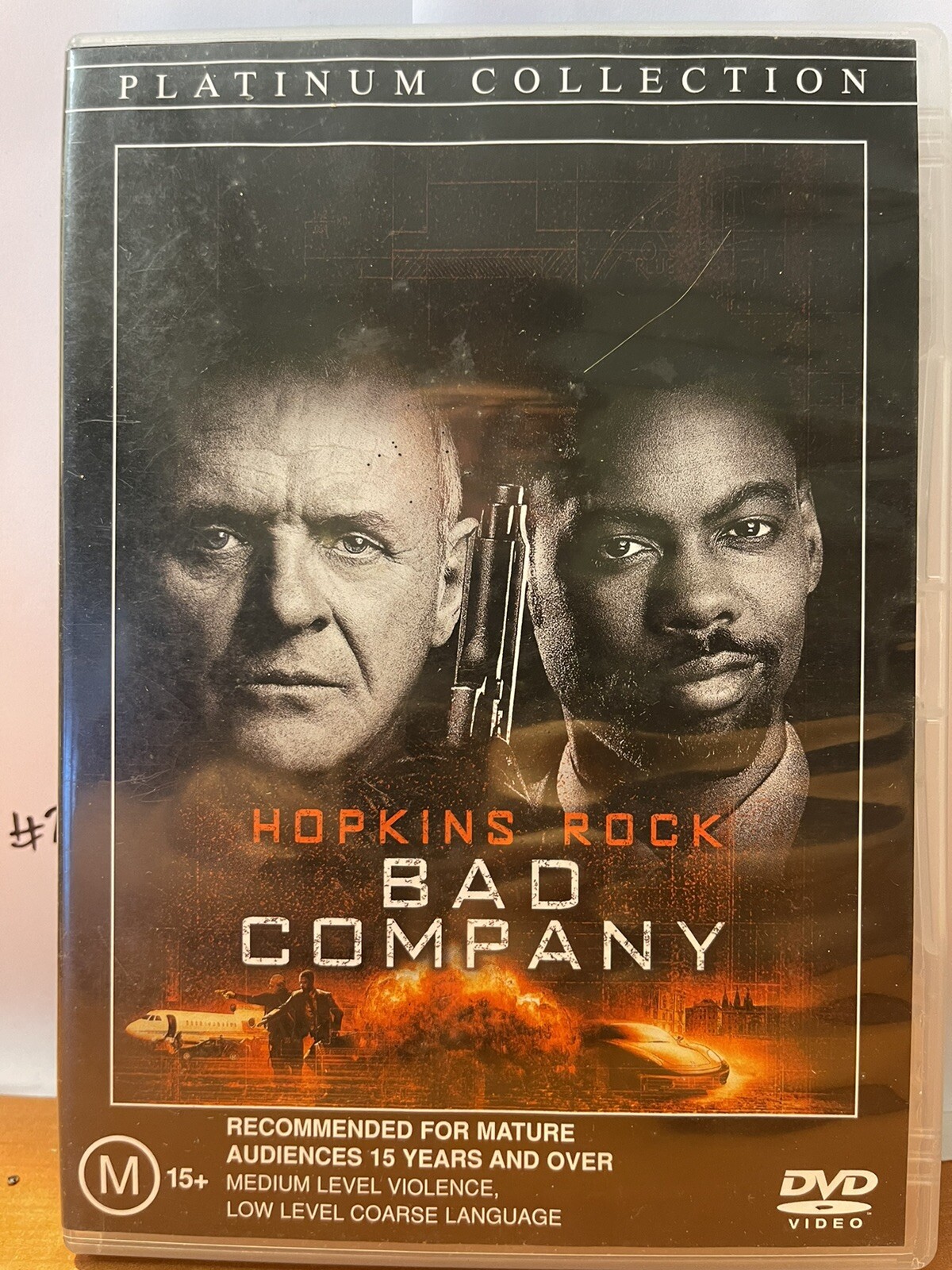 Bad Company (DVD 2002) Region 4 Action Anthony Hopkins, Chris Rock Free ...