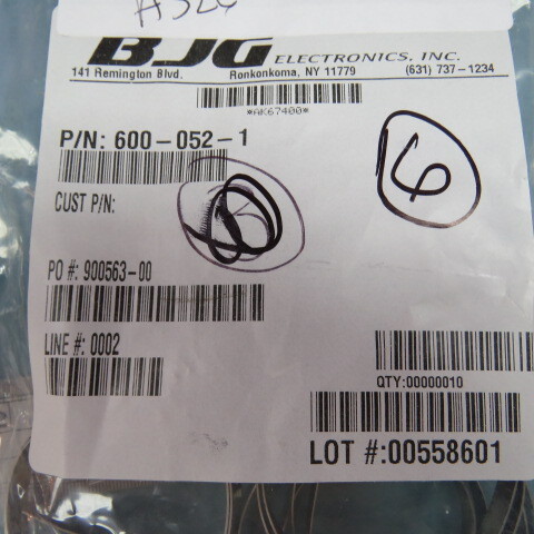 GLENAIR 600-052-1 Qty of 1 per Lot Pre-Coiled Band for Glenair 600-058 ...