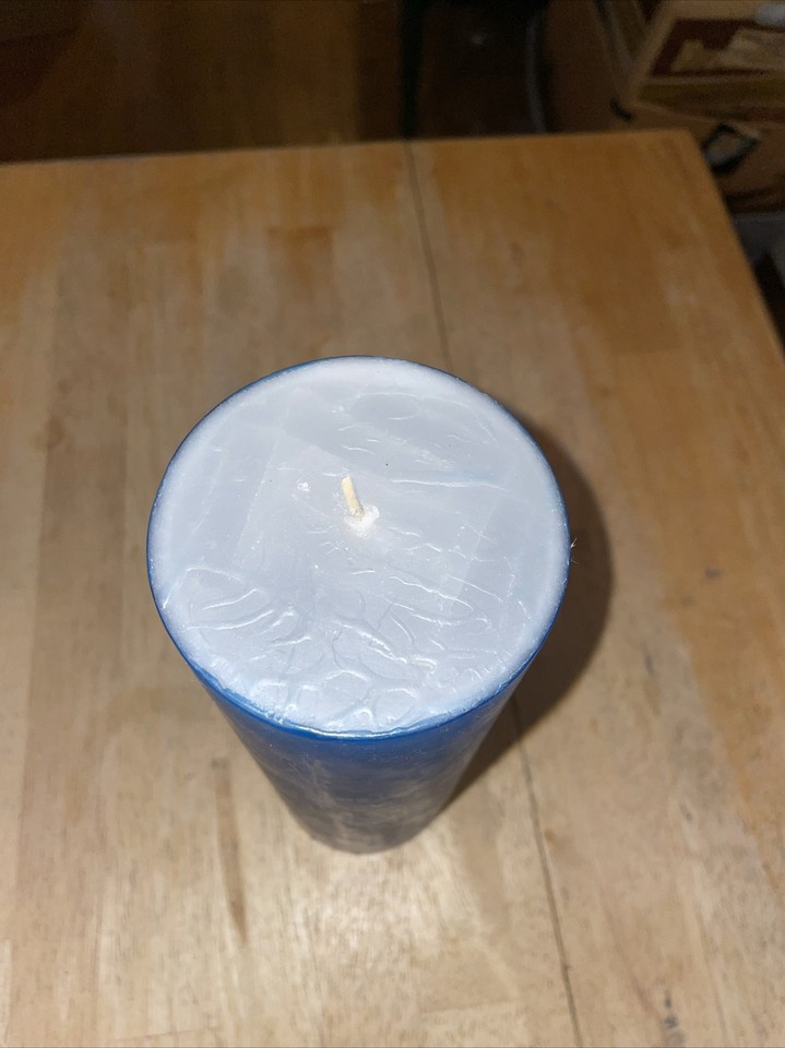 Bullfrog Light Co. Pillar Candle Lighthouse Blue 9" | eBay