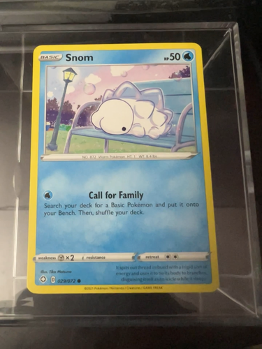 The Rarest Pokemon Snom Card God Shining Fate MT Beckett 9.0 POP 1 | eBay