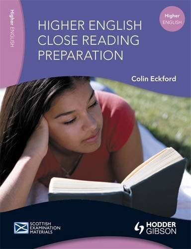 Higher English: Close Reading Preparat... by Eckford, Colin Paperback ...