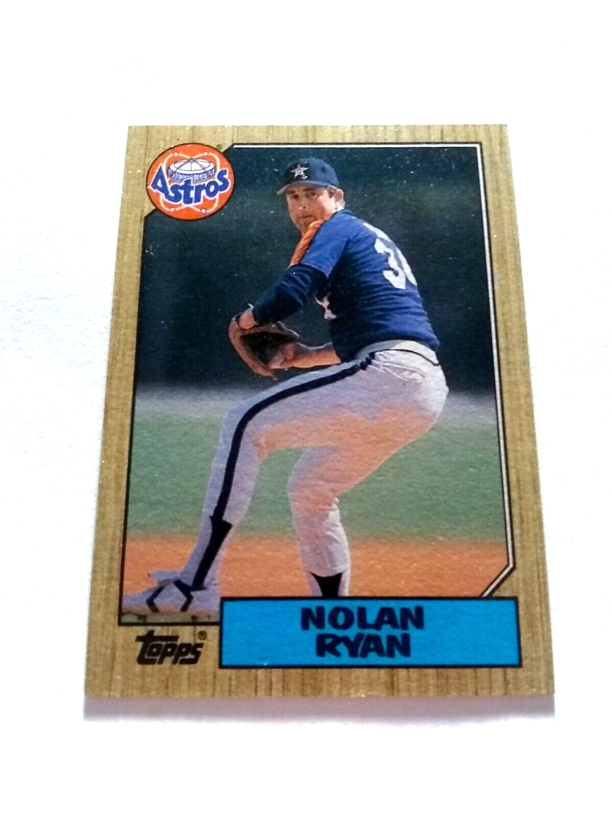 1987 Topps Baseball Nolan Ryan #757 HOF Factory Set Break NM-MT | eBay