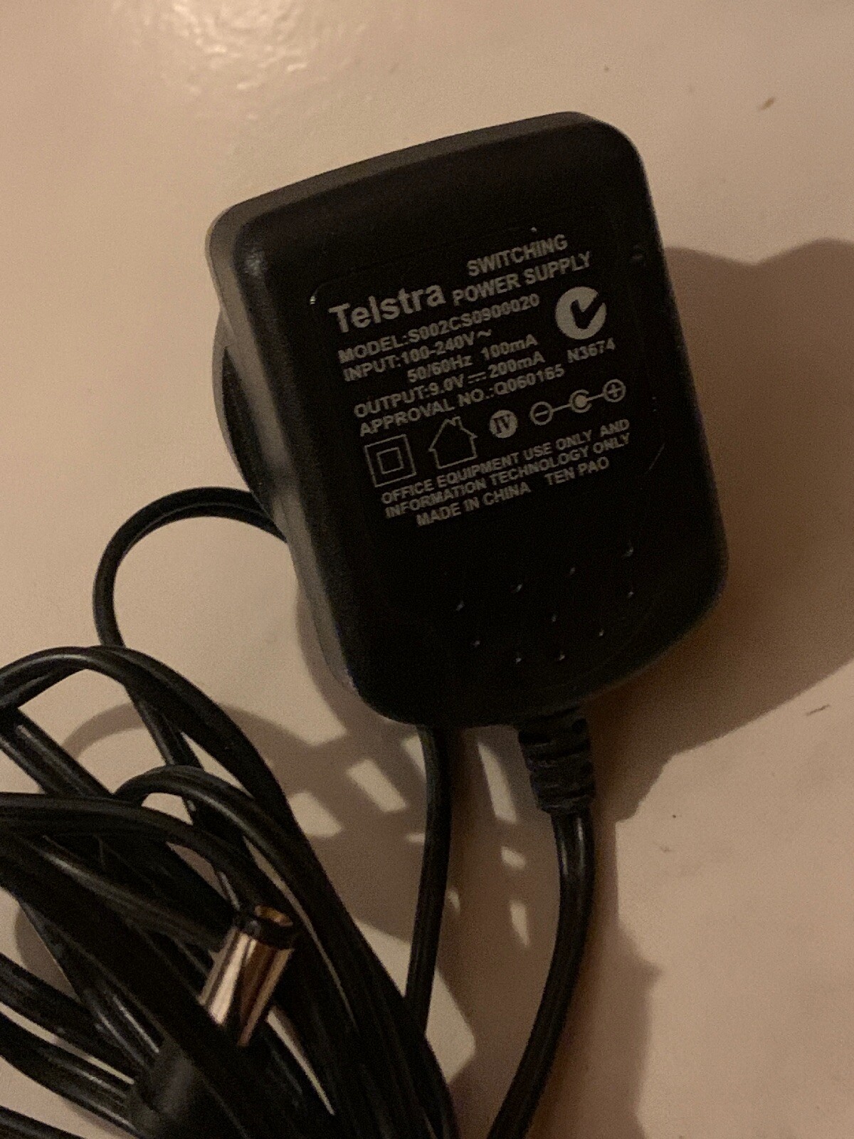 Genuine Telstra S002CS0900020 AC Adapter For Home Phone | eBay