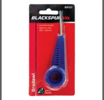 Carpenters Bradawl Awl Pointed Bradawl Plastic Handle Pointer Bradle ...