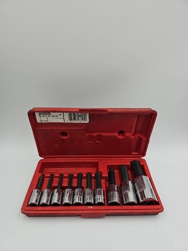 Proto Tools J4900MA Metric 10 Pc. Hex Bit Socket Set **One Missing ...