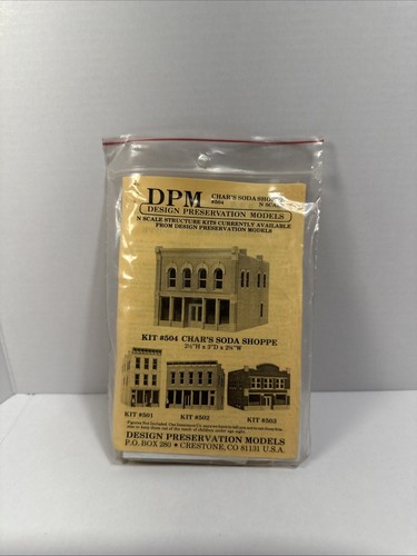 DPM Char’s Soda Shoppe #504 N Scale | eBay