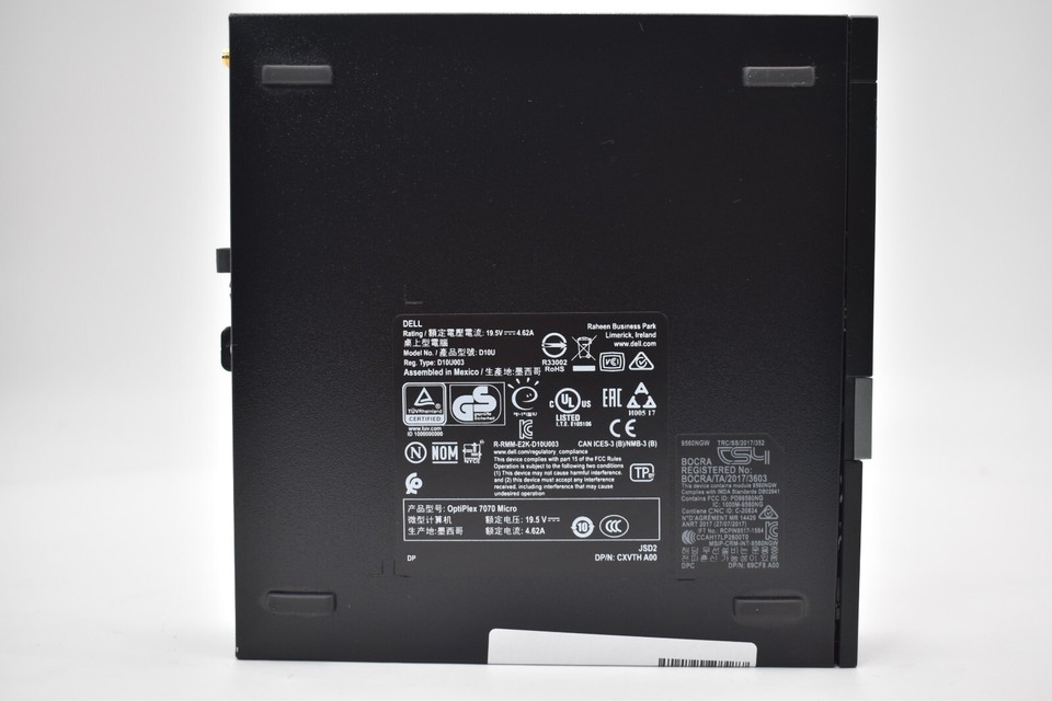Dell OPTIPLEX 7070 USFF PC i7-9700T @ 2.00GHz 32GB RAM 1TB SSD WIN11 Wi ...