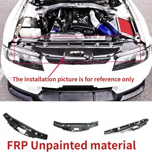 For Nissan GTR R33 Cooling Slam Panel Radiator Cover FRP Unpainted ...