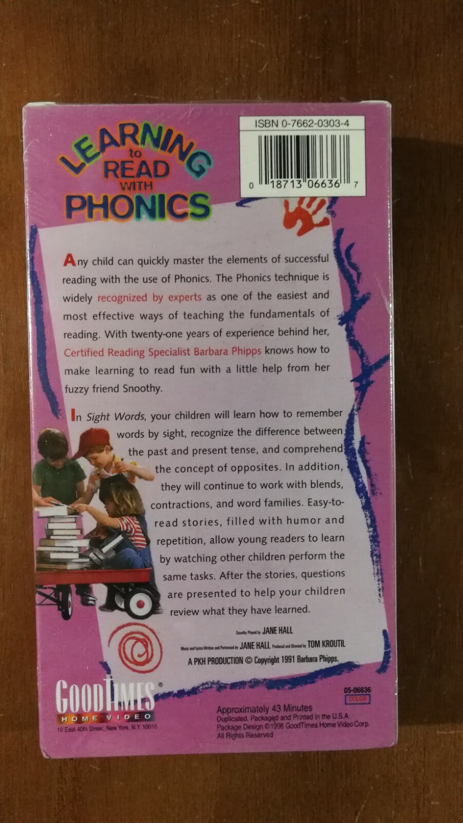 Learning to Read with Phonics - Vol. 4 - Sight Words (VHS, 2002) for ...