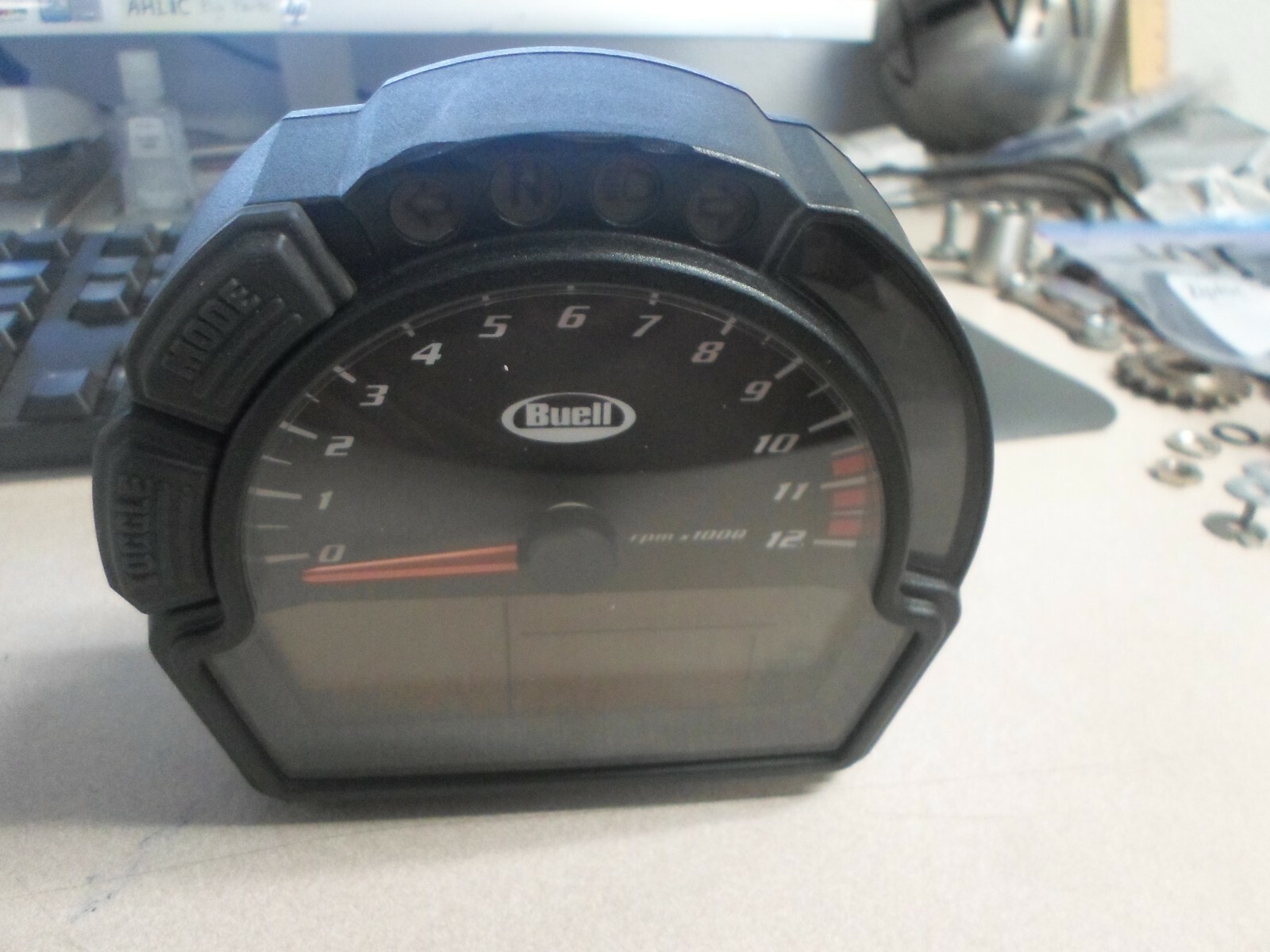 Buell Instrument Cluster MPH/KMH Speedometer Tachometer H-D Y0500.2AMA ...