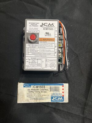 Controls - Ignition Oil Primary Controls