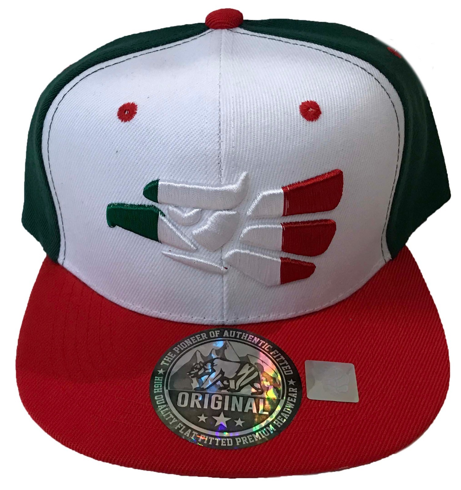 MEXICO Flag Snapback Hat Mexican Eagle Aguila Flag Flat Bill Adult Hat ...
