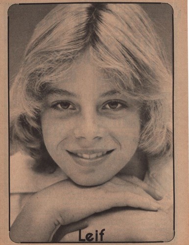 Leif Garrett BW cute smile pinup young boy clipping cutting picture pix ...
