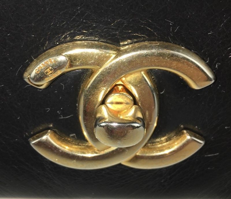 CHANEL Authentic Quilted Soft Elegance Jumbo Flap Bag… - Gem