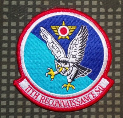US Air Force 11th Reconnaissance Squadron Full Color Pocket Patch USAF | eBay
