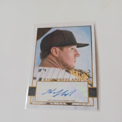2020 Topps Gallery Kyle Freeland Certified Autograph Auto #132 Colorado ...