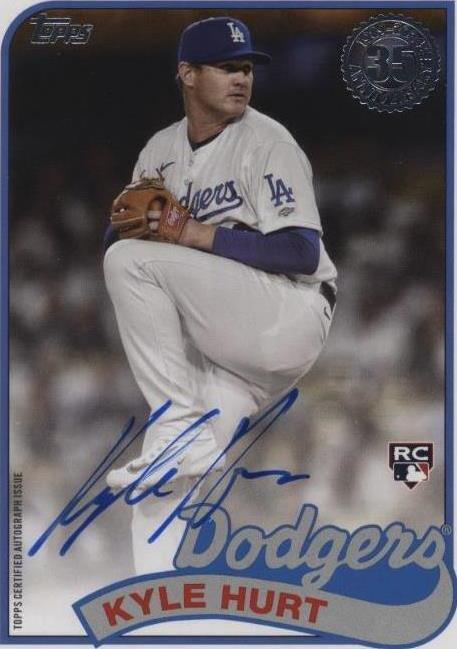 2024 Topps Series 2 - 1989 Topps Baseball Autographs Kyle Hurt #89BA ...