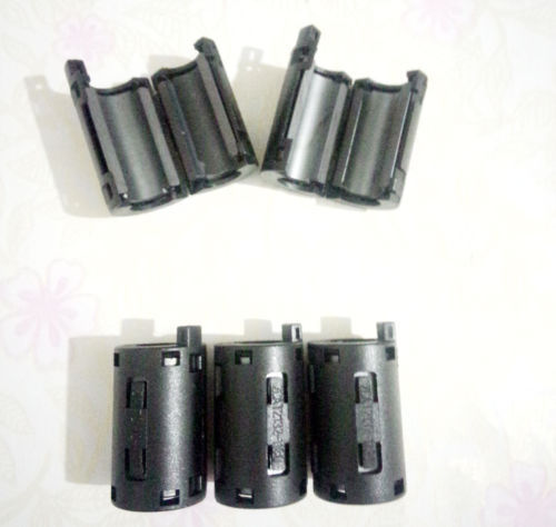 11mm New Black 10pcs TDK Clip-on RFI EMI Filter Snap Around Ferrite | eBay