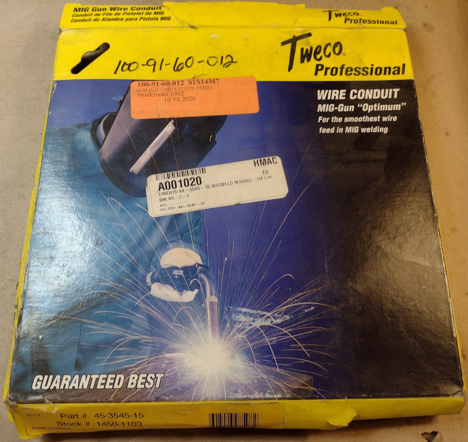 Tweco 45-3545-15 Mig-Gun Wire Conduit | eBay