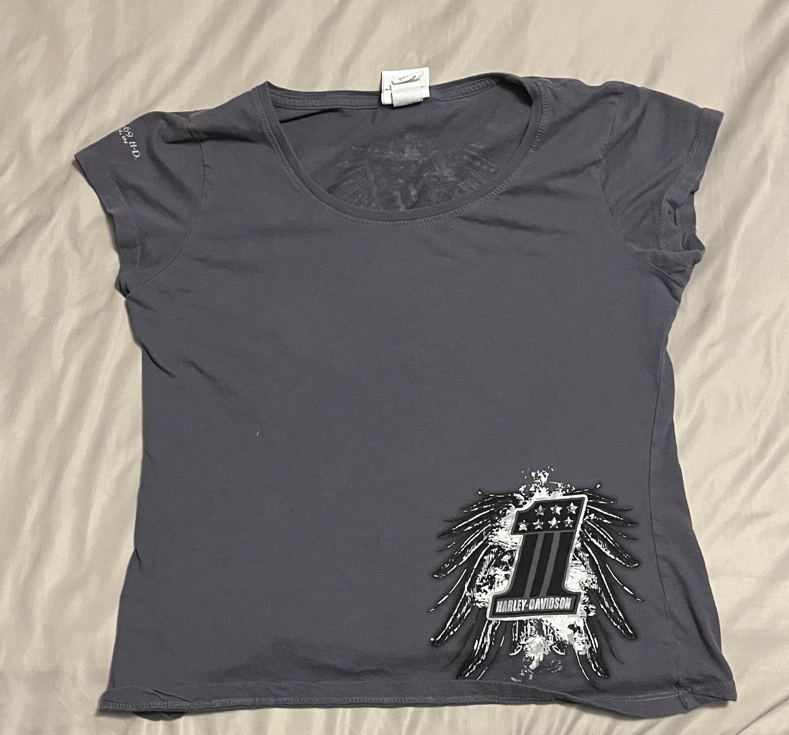 Harley Davidson Brandt’s I-69 Graphic Design Womens S… - Gem