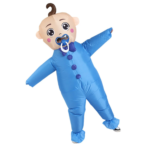 Blue Inflatable Costume Baby Boy Funny Air Fancy Dress Party Costume ...