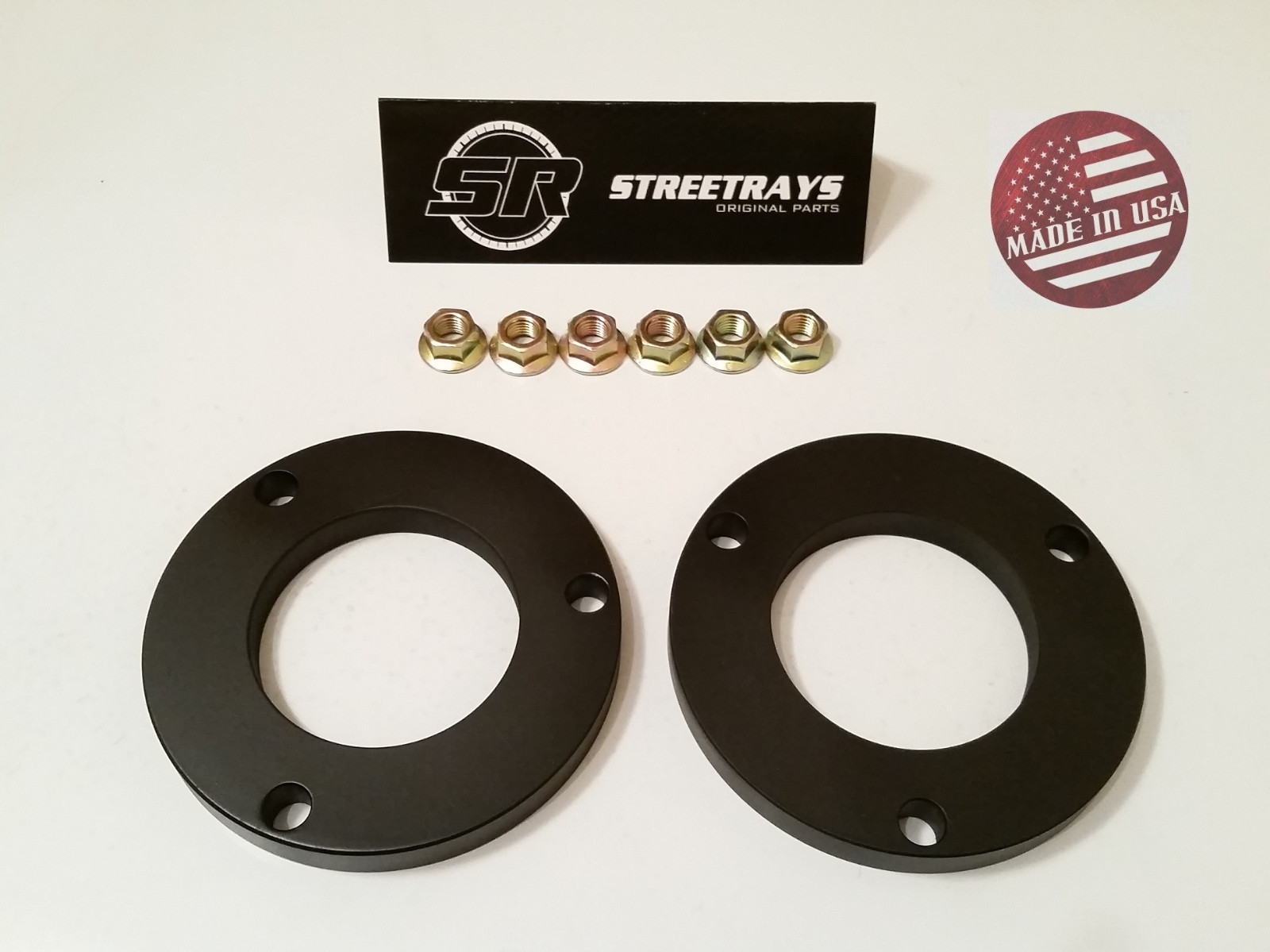 2015-2022 Chevrolet Colorado & Canyon StreetRays 1.5" BLACK Front ...