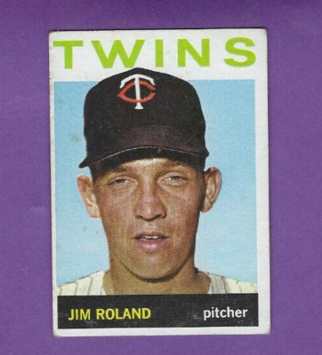 1964 Topps - #341 Jim Roland - Minnesota Twins - VgEx (hs) | eBay