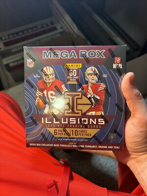 2023 Panini Illusions Football Mega Box NFL Trading Cards - Sealed ...