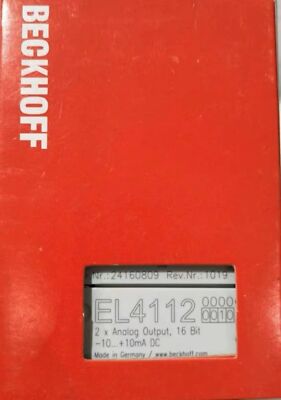 One Beckhoff EL4112 PLC Module EL 4112 New In Box Expedited Shipping | eBay