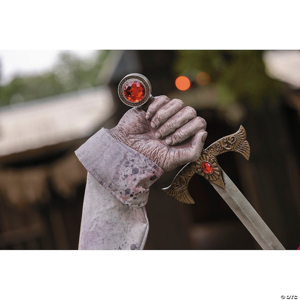 Halloween 72" Sword Swallower Carnival Circus Clown Animated Haunted ...