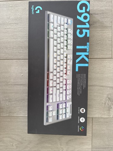Logitech G915 TKL Tenkeyless Wireless RGB Mechanical Gaming Keyboard ...
